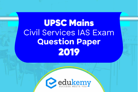 UPSC Mains Civil Services IAS Question Paper – 2022