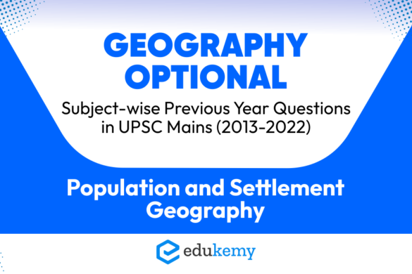 Geography Optional Subject-Wise Previous Year Questions in UPSC Mains: Models, Theories & Laws ...