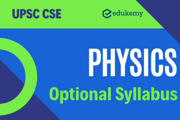 Psychology Optional Syllabus - UPSC