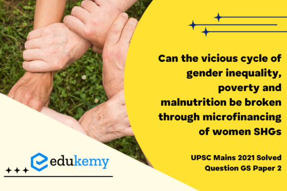Can the vicious cycle of gender inequality, poverty and malnutrition be ...