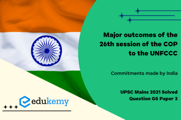 Describe the major outcomes of the 26th session of the Conference of ...