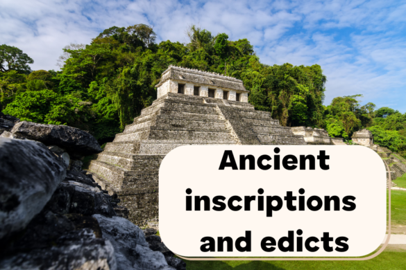 Ancient Inscriptions and Edicts – UPSC Art & Culture - Blog