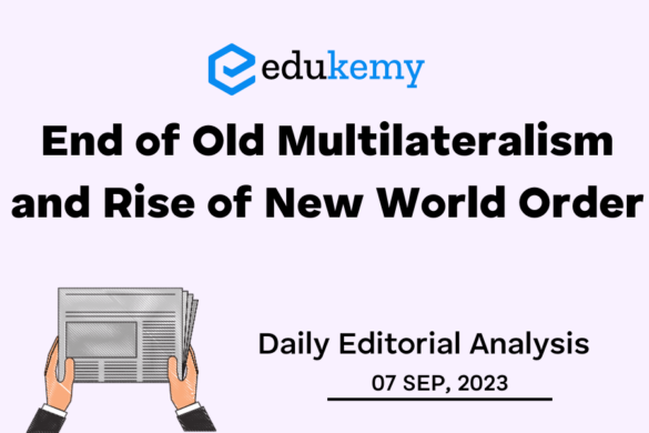 Shanghai Cooperation Organisation Summit Upsc