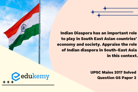 Indian Diaspora has an important role to play in South East Asian ...
