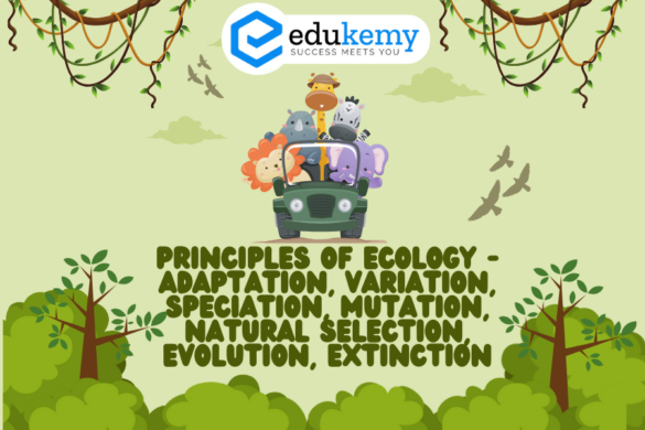 Principles of Ecology - Adaptation, Variation, Speciation