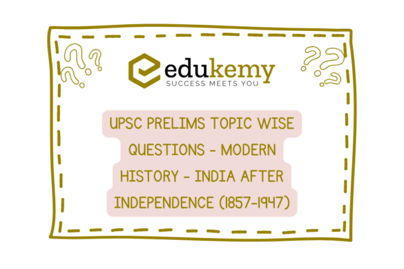 UPSC Prelims Topic Wise Questions - Fundamental Rights