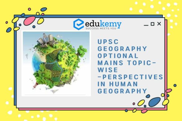 UPSC Geography Optional Mains Topic Wise Questions - Geomorphology