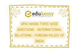 UPSC Mains Topic-Wise Previous Year Questions