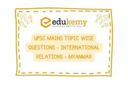 UPSC Mains Topic-Wise Previous Year Questions