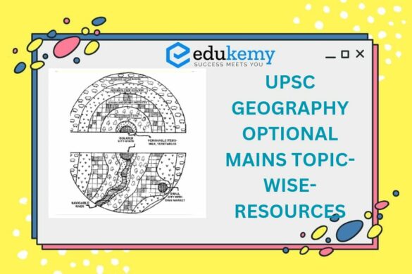 UPSC Geography Optional Mains Topic Wise Question - Resources
