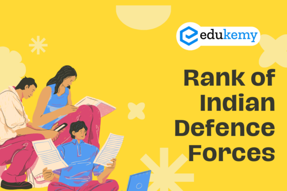 The rank of Indian Defence Forces - Edukemy
